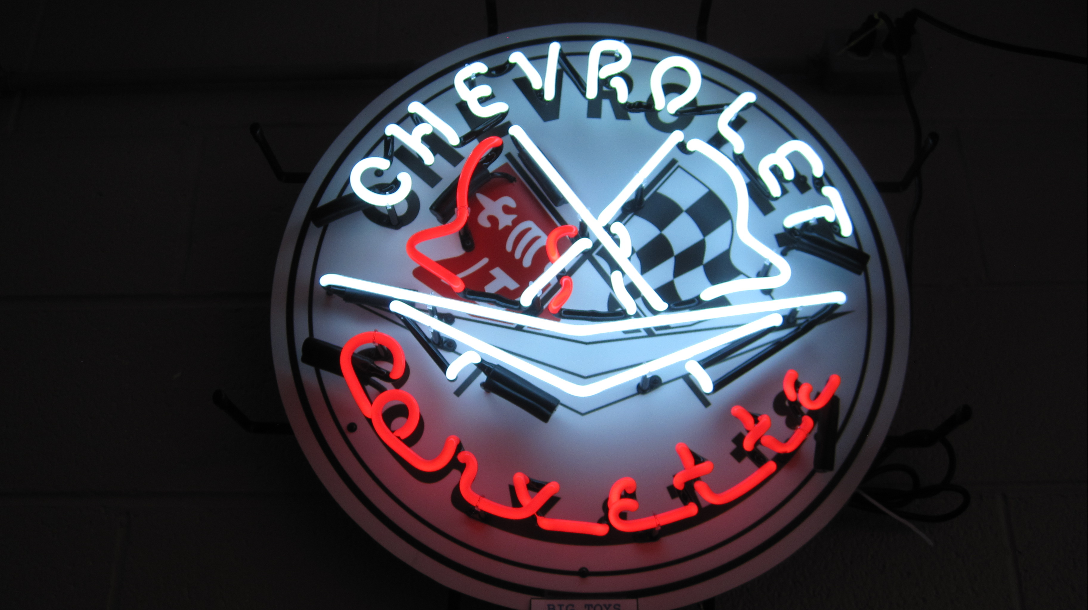 Chevrolet Corvette Neon Sign – Big Toys